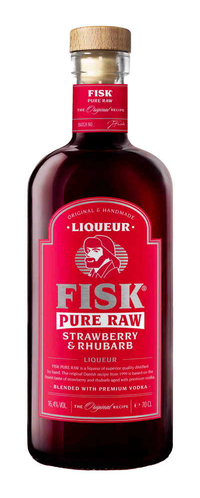 Fisk Pure Raw Strawberry & Rhubarb - Toast Group
